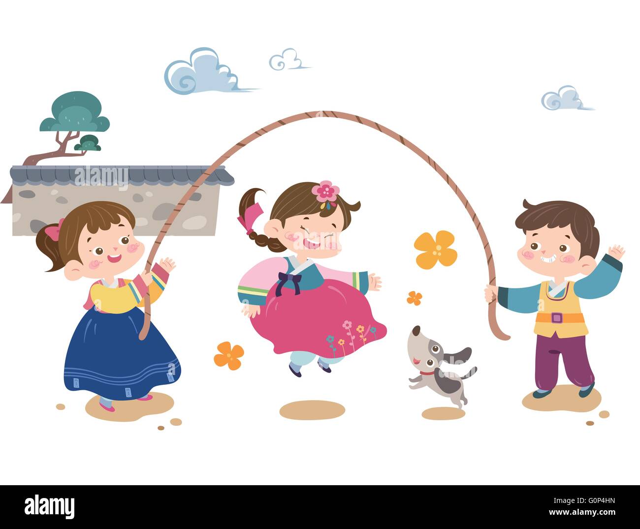 Traditional korean game Stock Vector Images - Alamy
