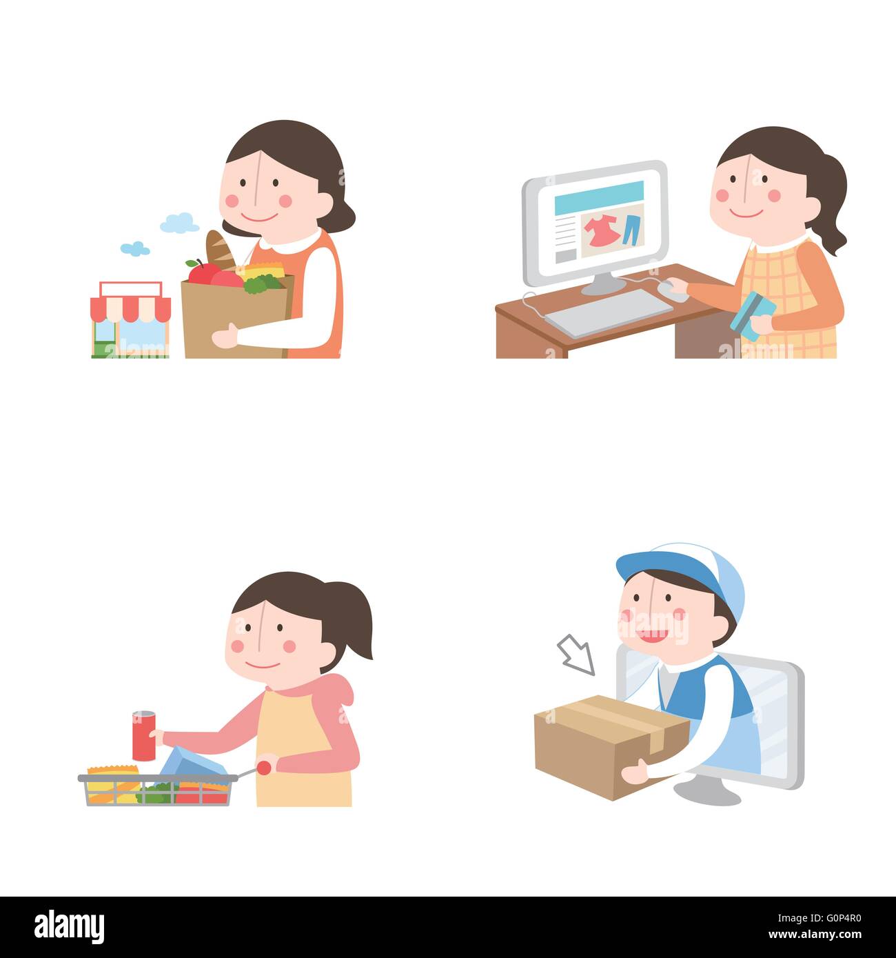 Human males Stock Vector Images - Alamy