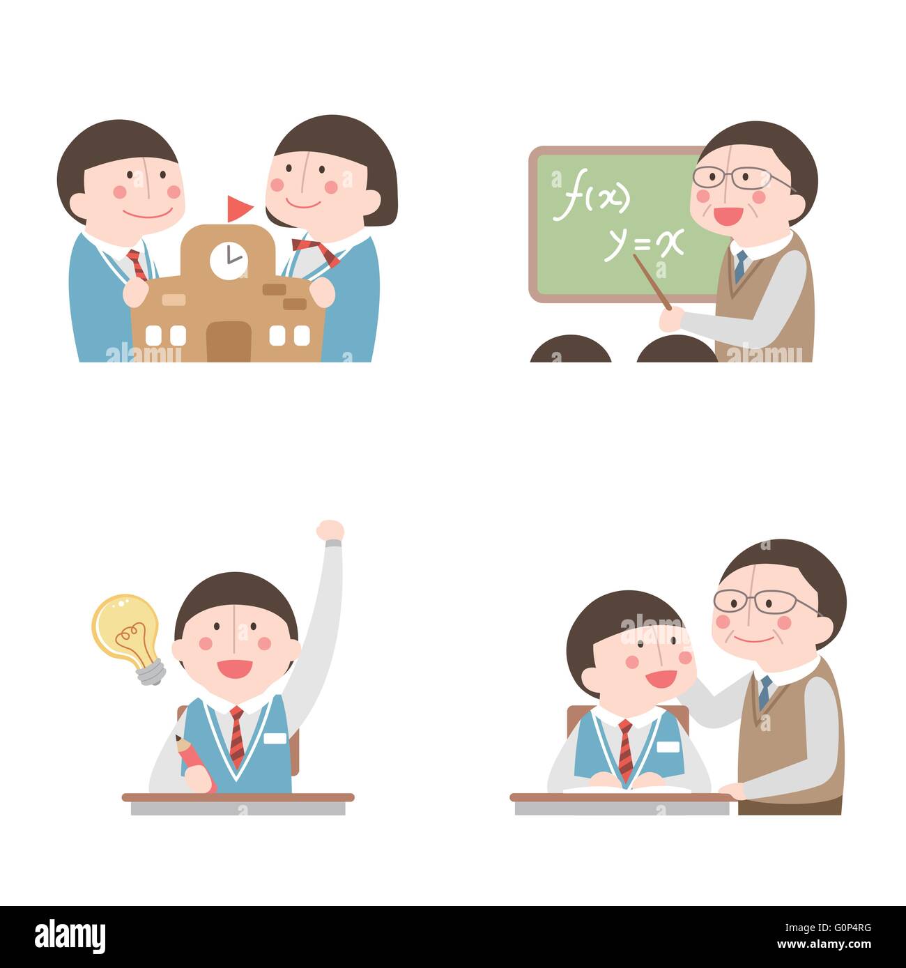 High class woman Stock Vector Images - Alamy
