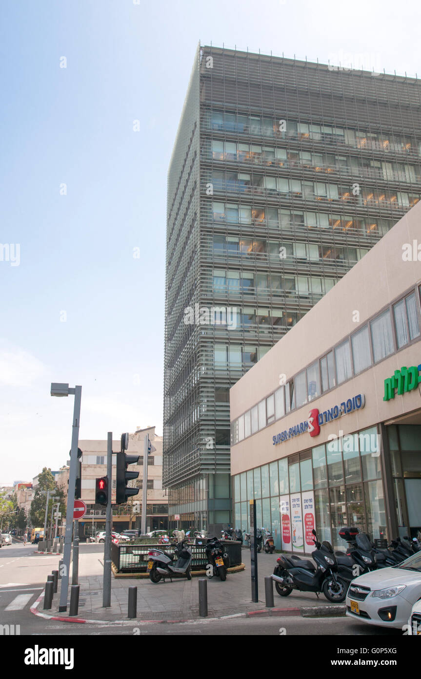 The new building of the Tel Aviv Stock Exchange (TASE) in Ahuzat Bayit ...