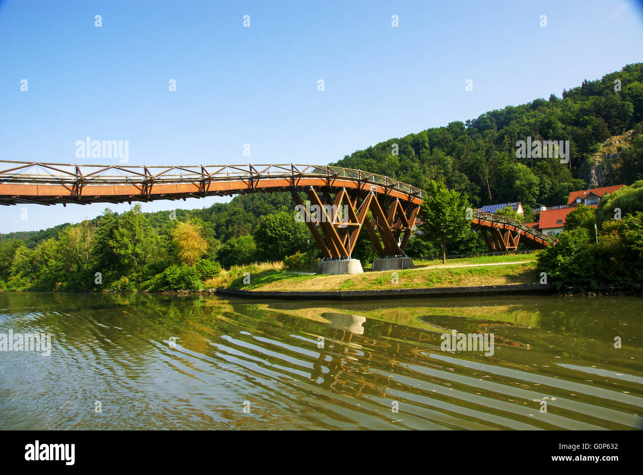 bridge over the Rhine–Main–Danube Canal near Regensburg, Bavaria ... bridge over the Rhine–Main–Danube Canal near Regensburg, Bavaria ...