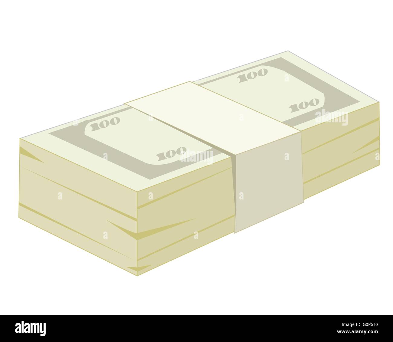 Pack of the money Stock Vector Image & Art - Alamy