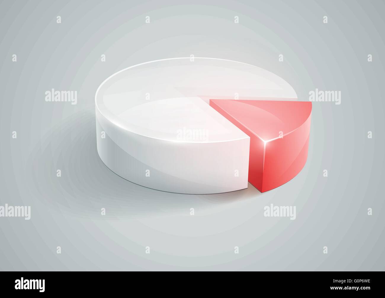 3d pie chart vector vectors hi-res stock photography and images - Alamy