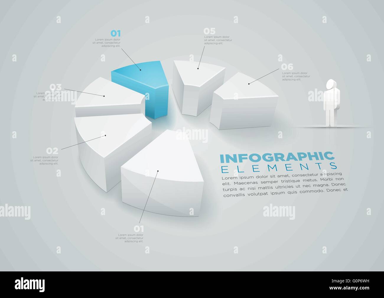 Infographic white 3d hi-res stock photography and images - Alamy