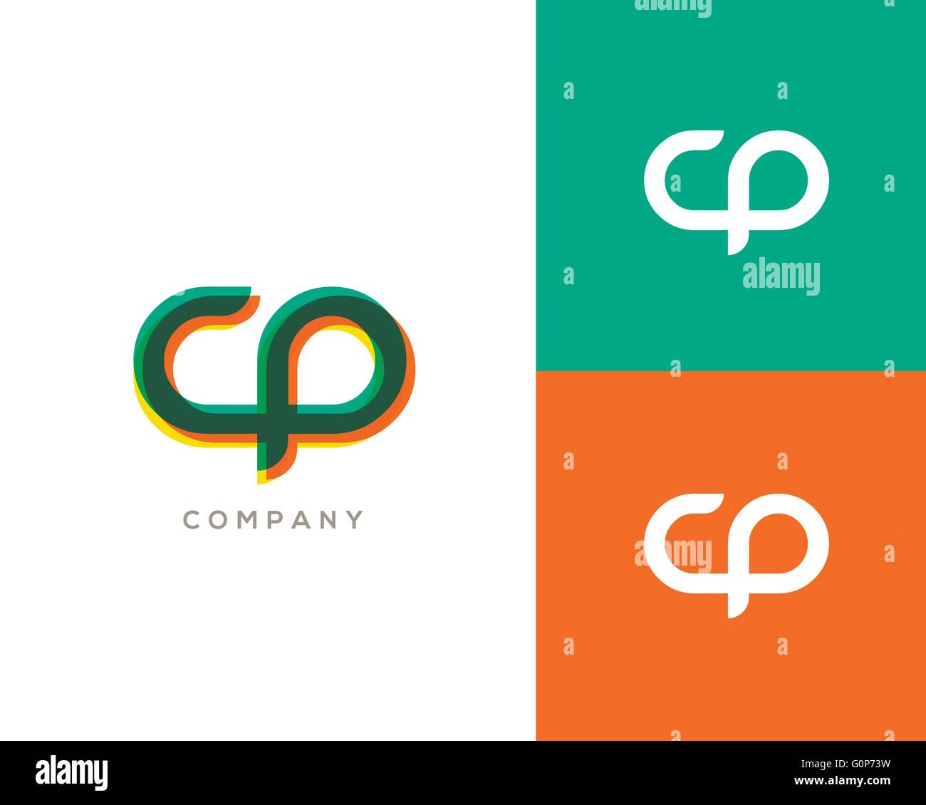 C P, C & P Letters Logo, Icon vector element Stock Vector Image & Art ...