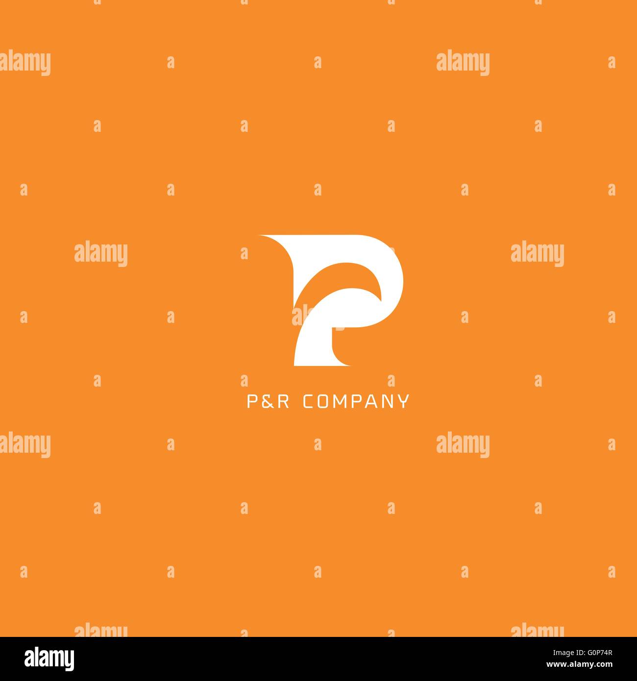 R letters logo hi-res stock photography and images - Alamy