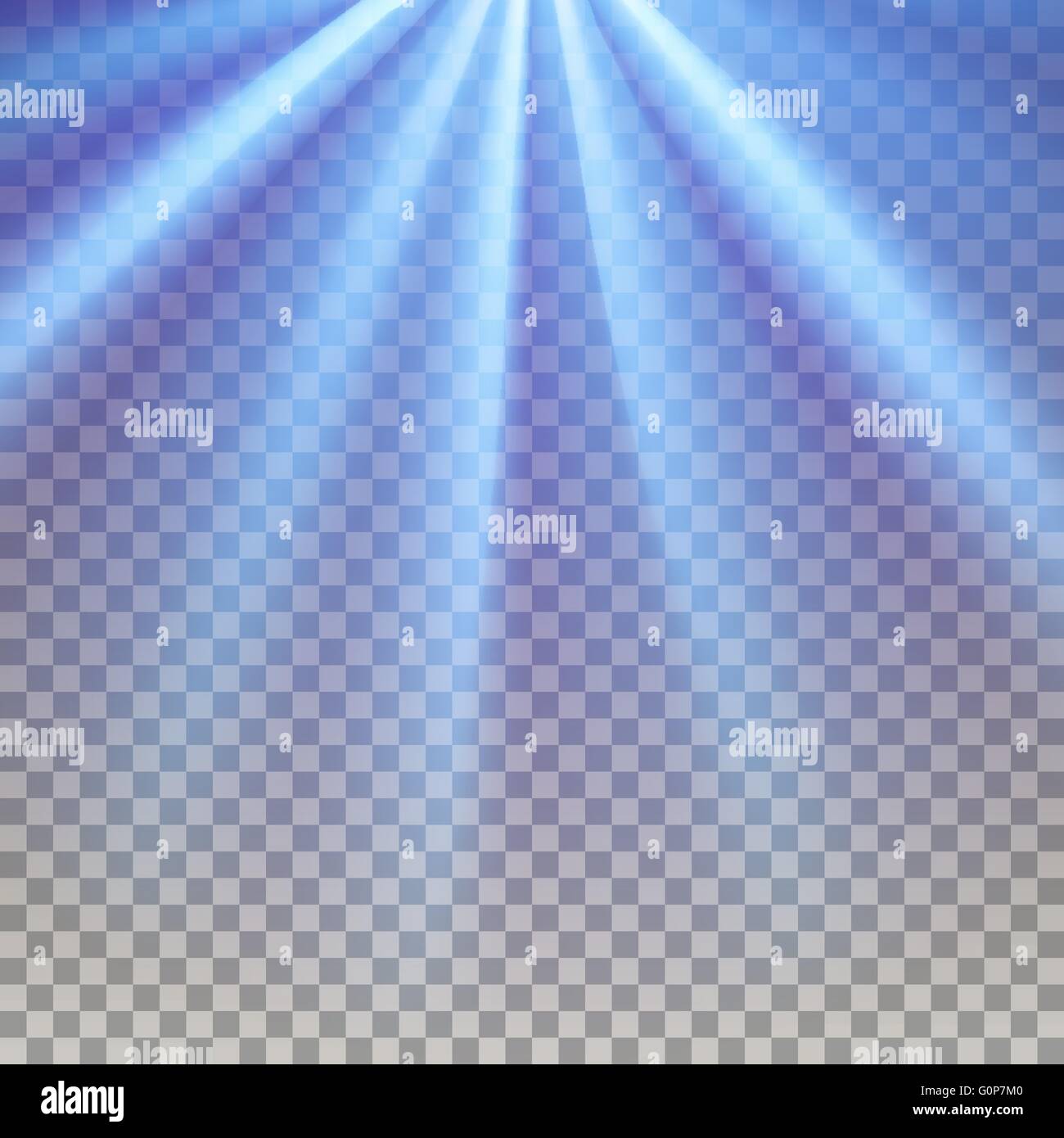 Blue flare rays Stock Vector Image & Art - Alamy