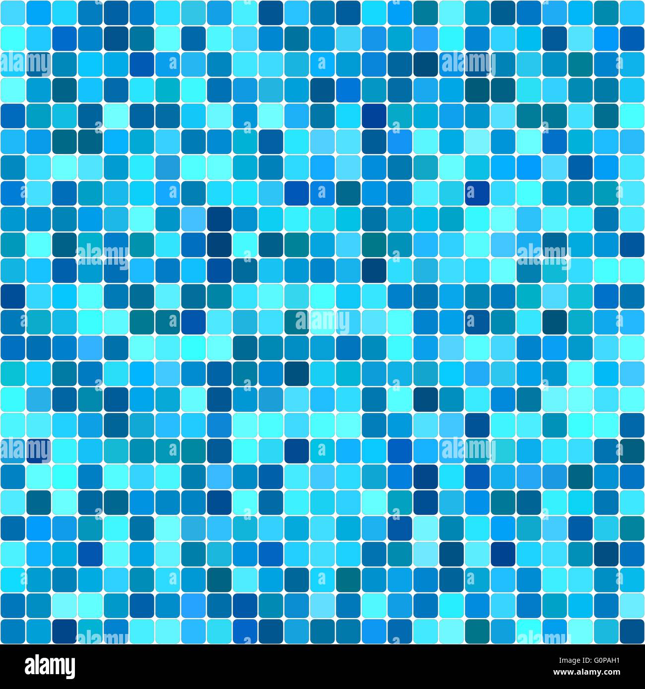Blue color square mosaic background design Stock Vector Image & Art - Alamy