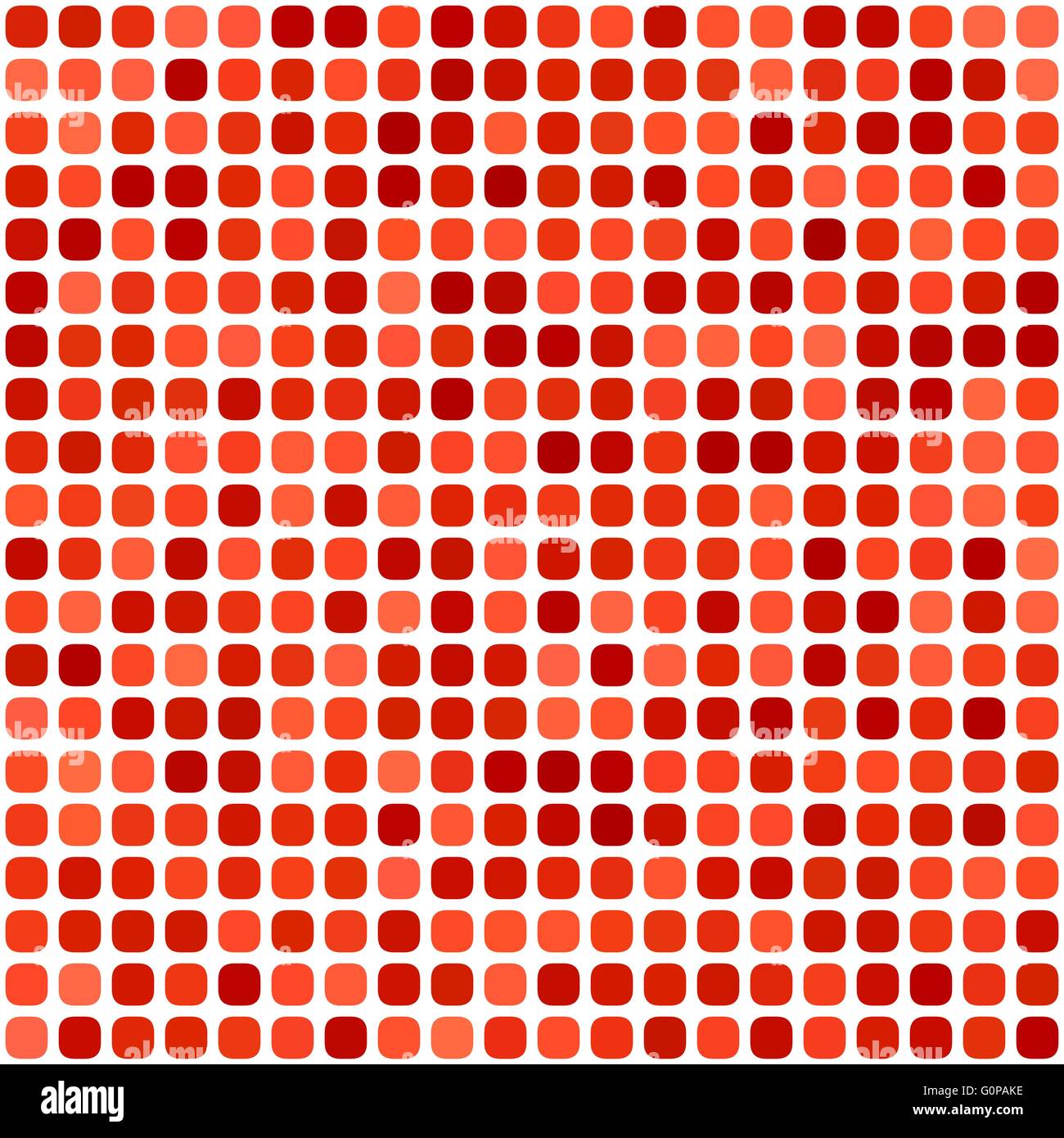 Red rounded square mosaic background Stock Vector Image & Art - Alamy