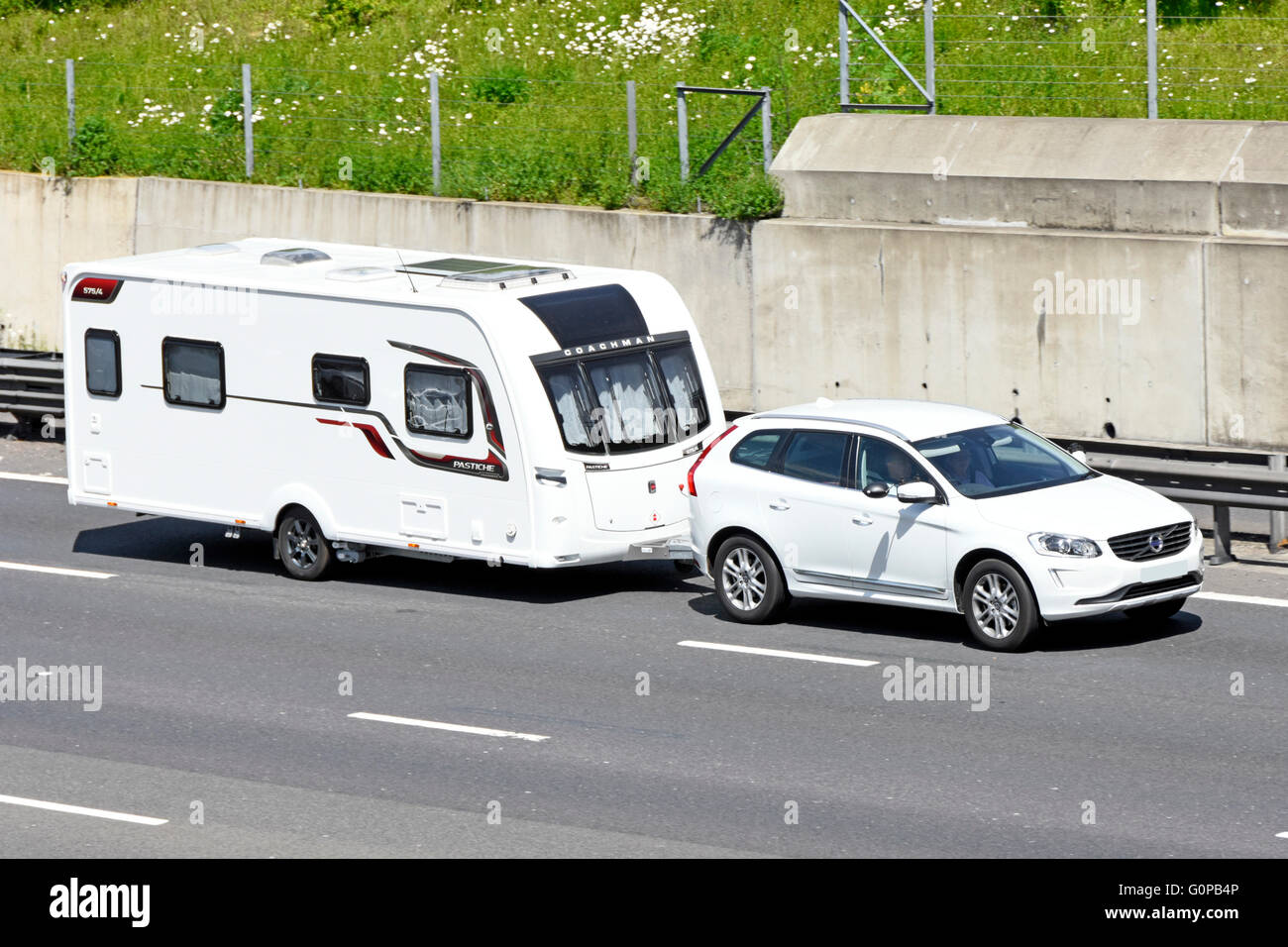 Car Towing Caravan High Resolution Stock Photography and Images - Alamy