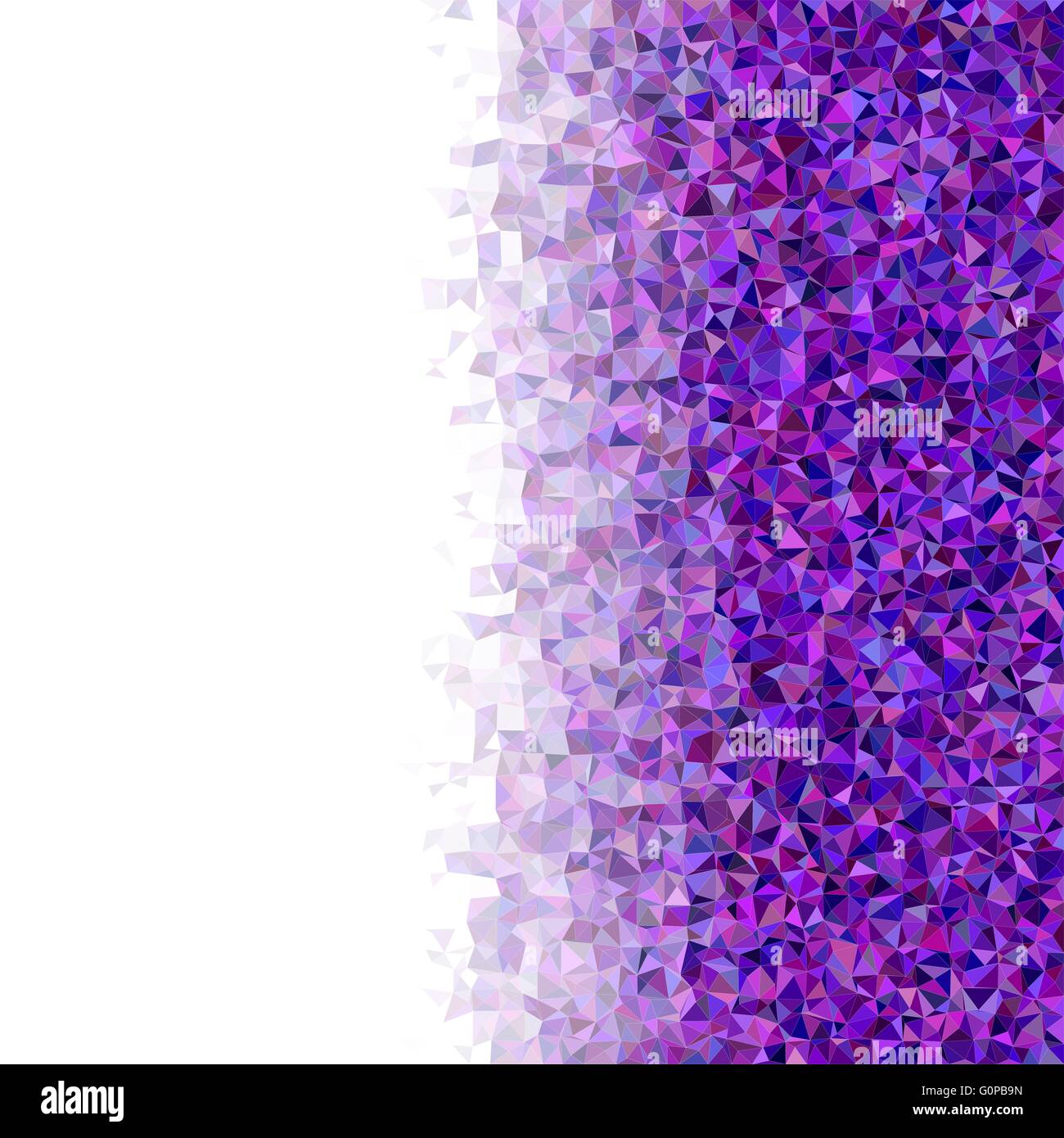 Purple Triangle Mosaic Vector Background Design Stock Vector Image And Art Alamy