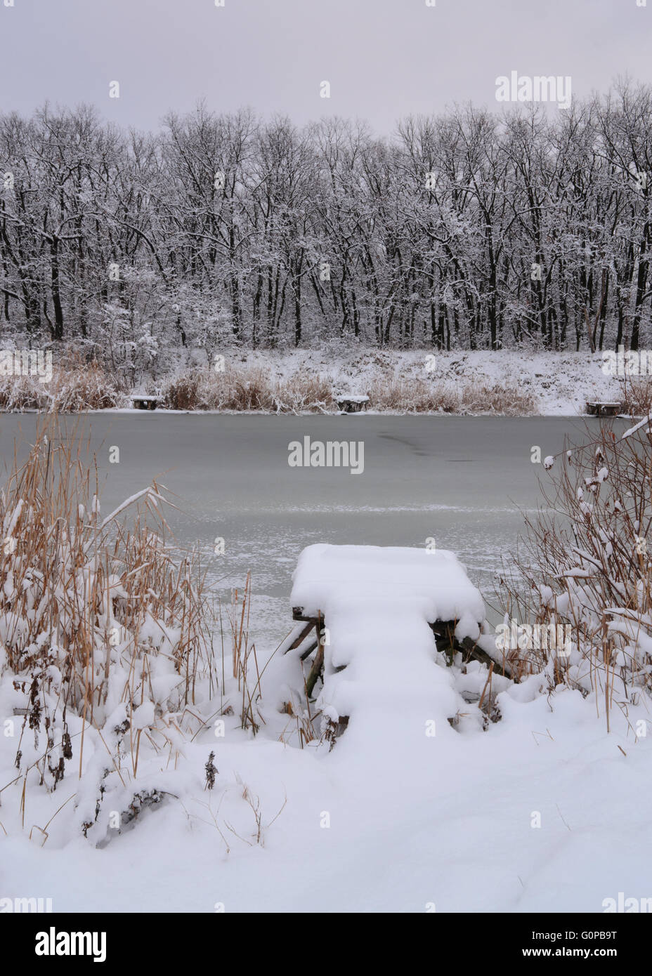 Beautiful winters morning landscape hi-res stock photography and images ...