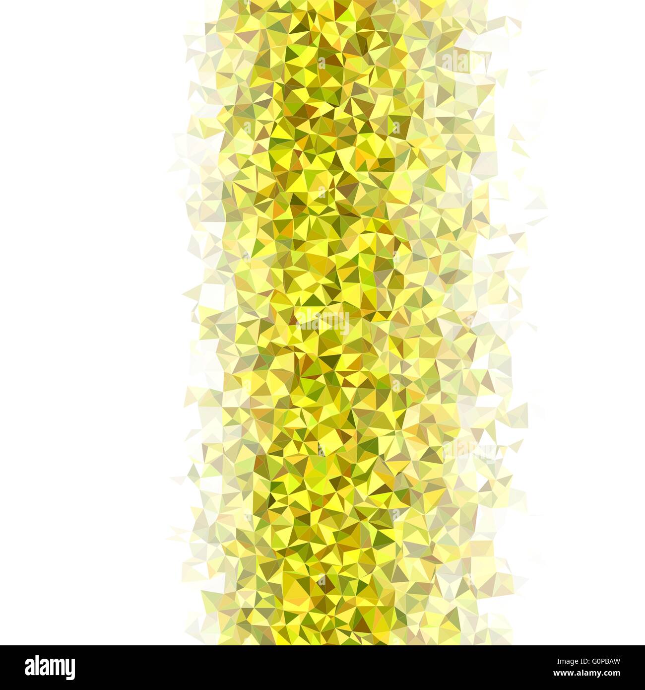 Yellow irregular triangle mosaic background Stock Vector Image & Art ...