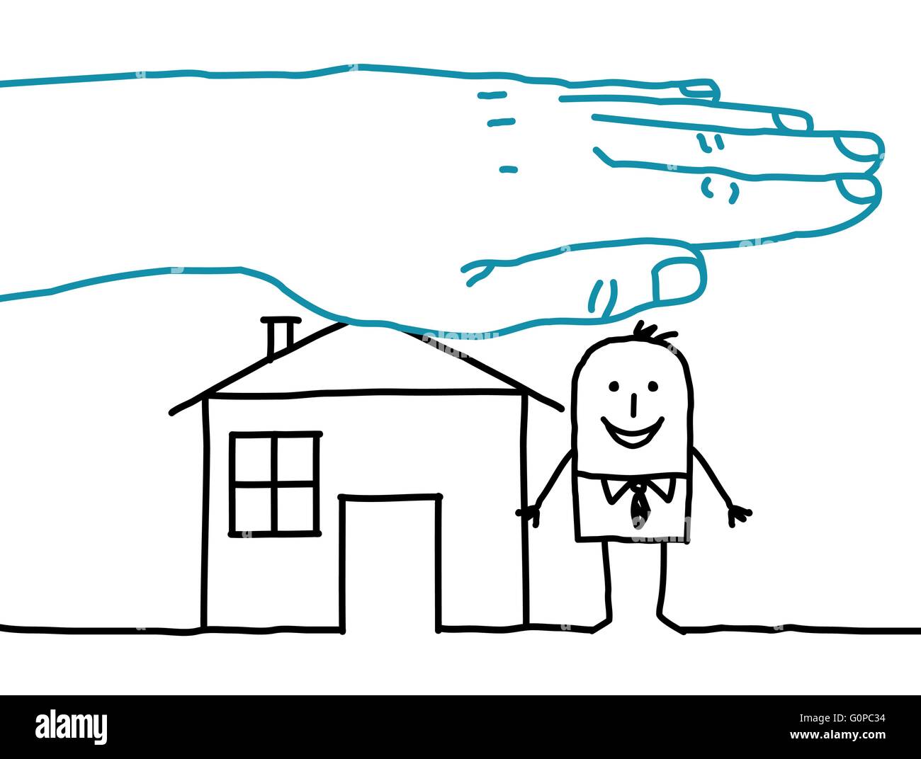 Dwelling protection Stock Vector Images - Alamy