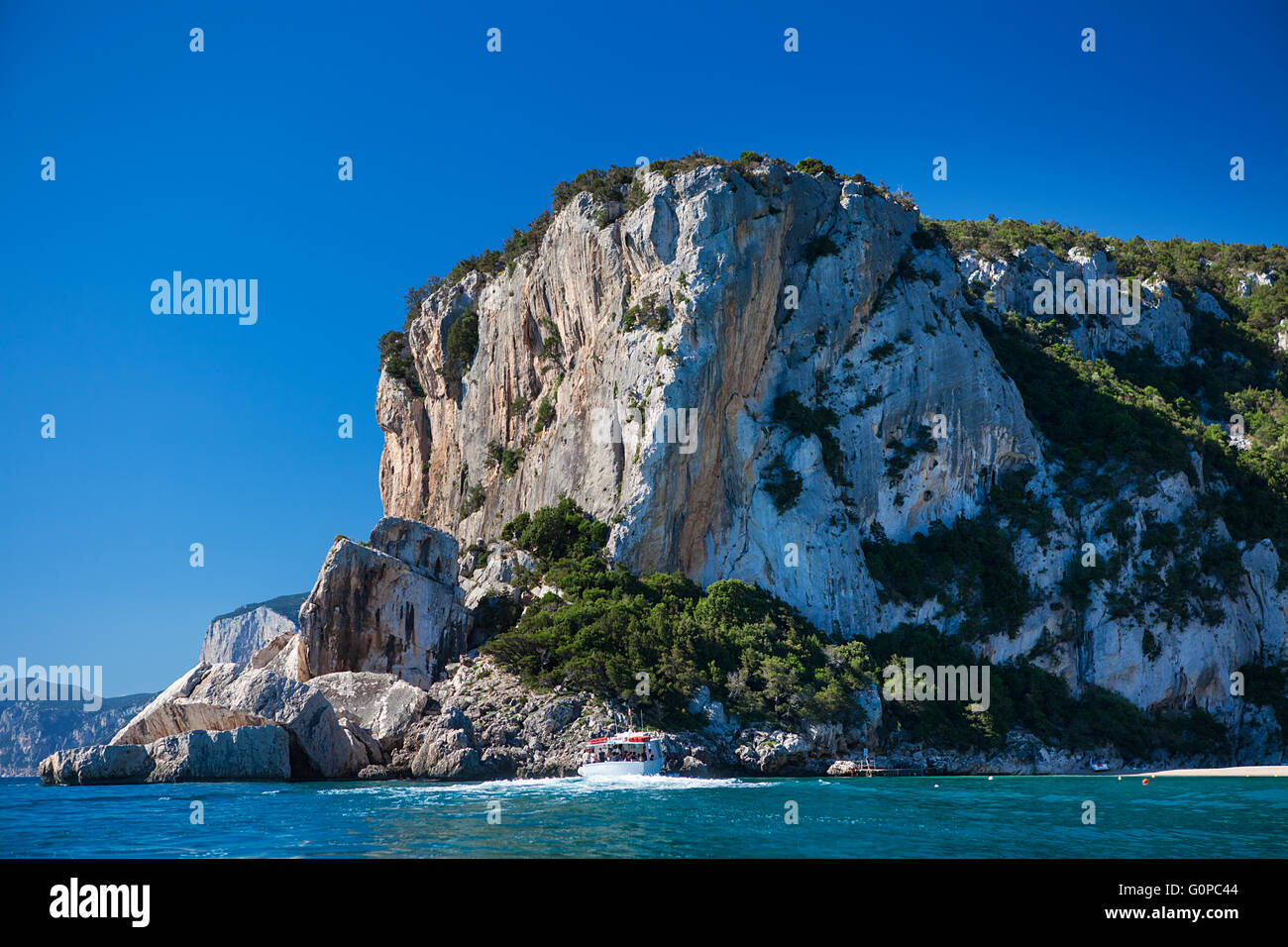 Cala mariolu famous beach italy hi-res stock photography and images - Alamy