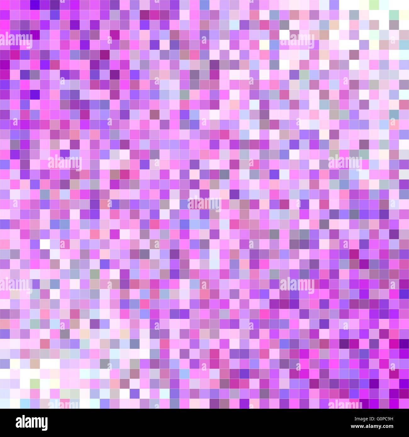 Pink colorful square mosaic background design Stock Vector Image & Art ...