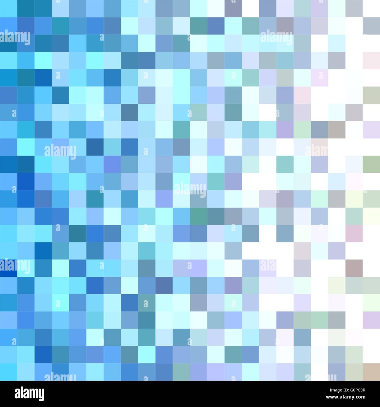 Light blue square mosaic background Stock Vector Image & Art - Alamy