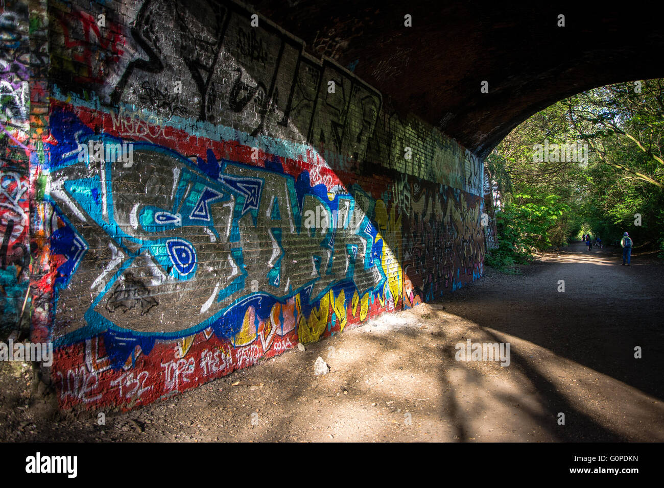 Graffiti north london hi-res stock photography and images - Alamy