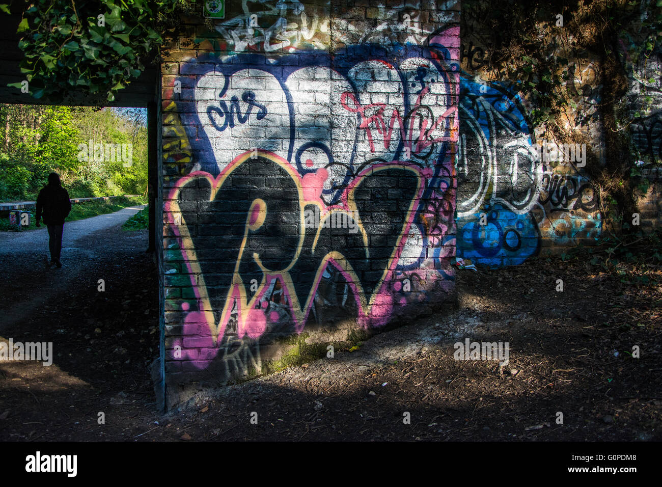 Graffiti north london hi-res stock photography and images - Alamy