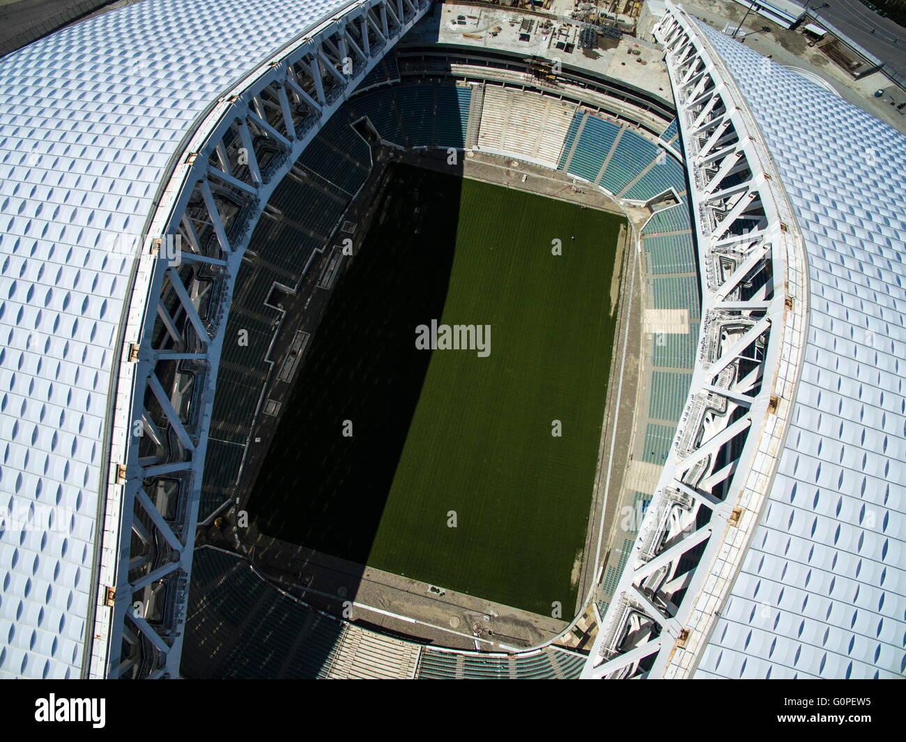 Fisht Olympic Stadium, Sochi Aerial High Resolution Stock Photography ...
