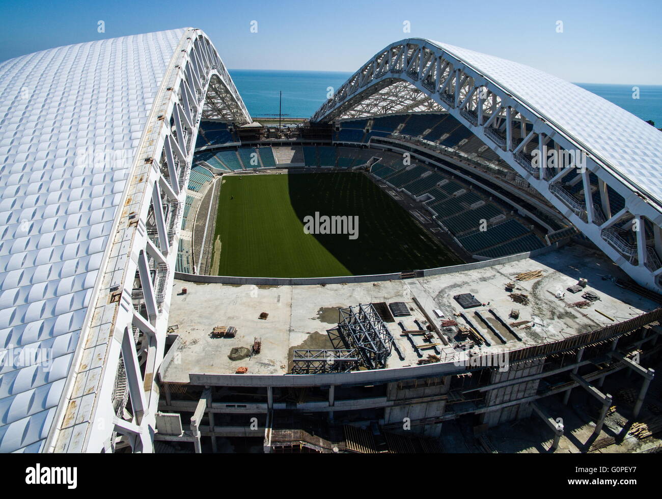 Fisht Olympic Stadium, Sochi Aerial High Resolution Stock Photography ...