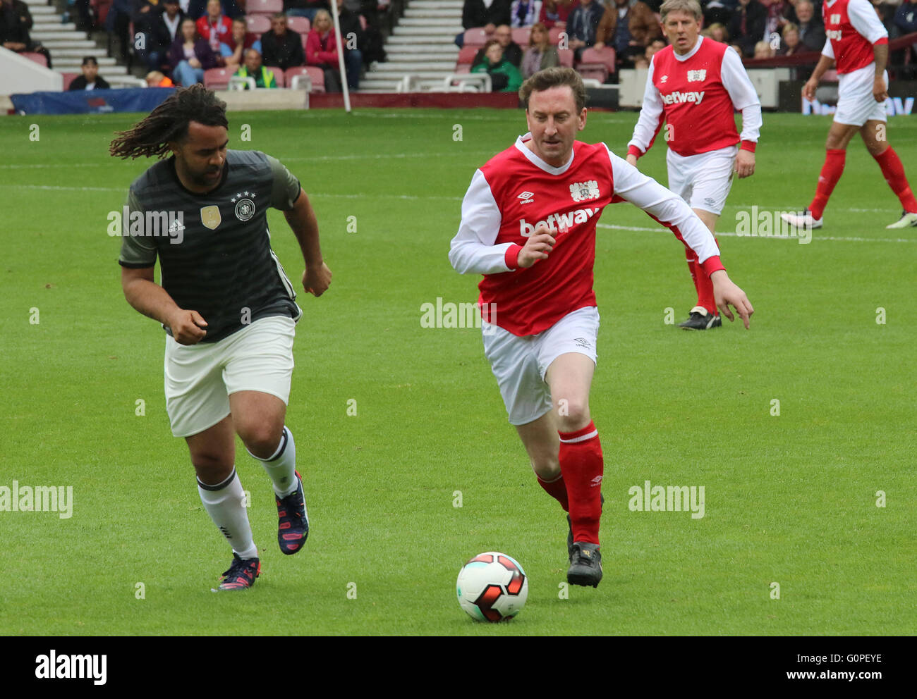 Upton Park, London, UK. 2nd May, 2016. Former England players and ...