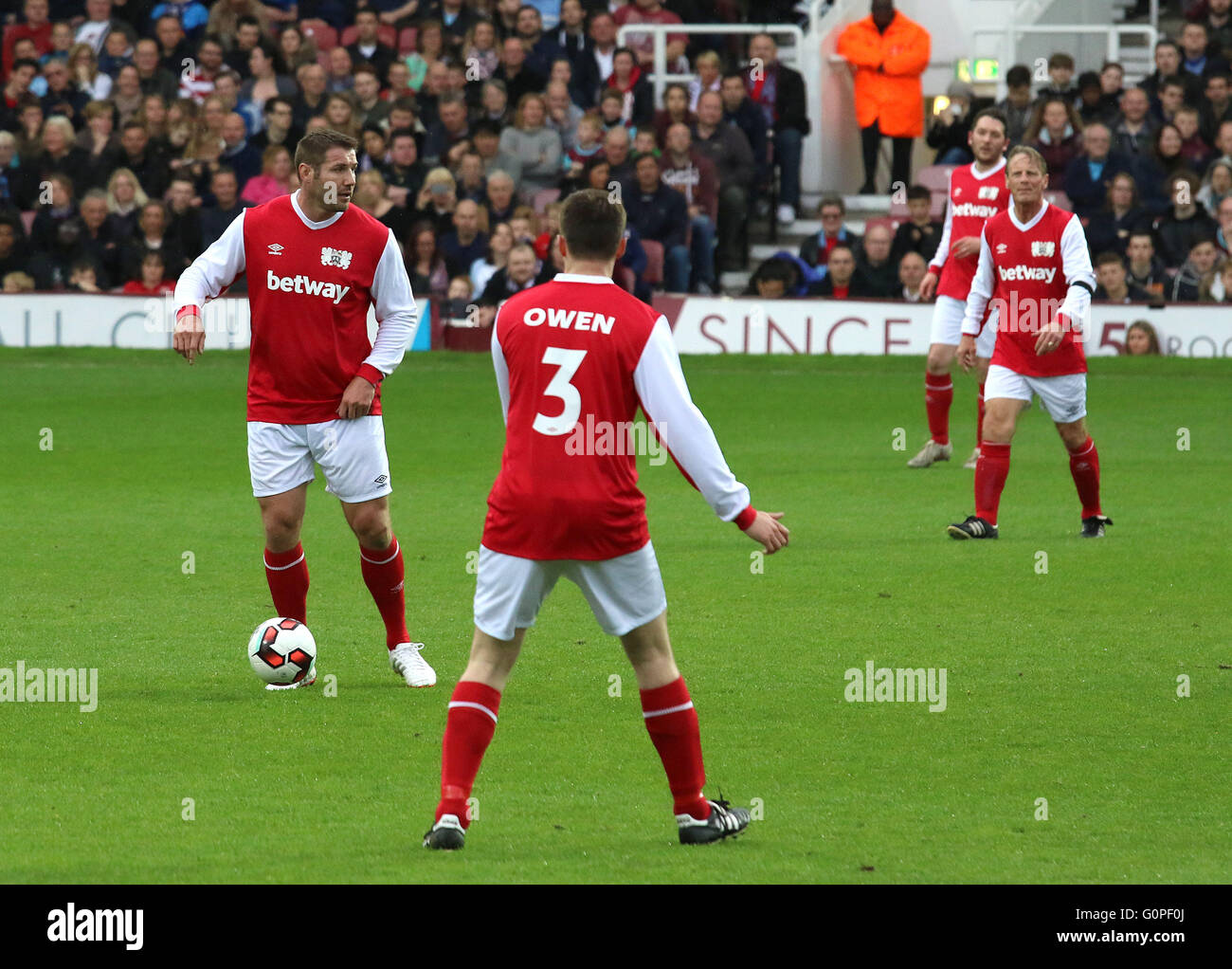 Upton Park, London, UK. 2nd May, 2016. Former England players and ...