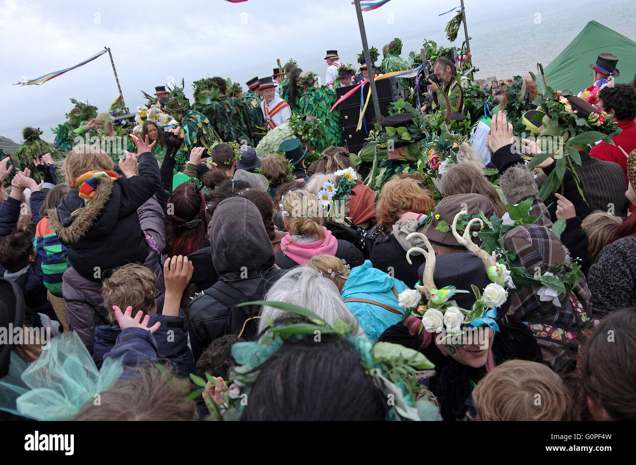 Hastings, East Sussex, UK. 2nd May 2016. The Hastings Jack in the Green ...