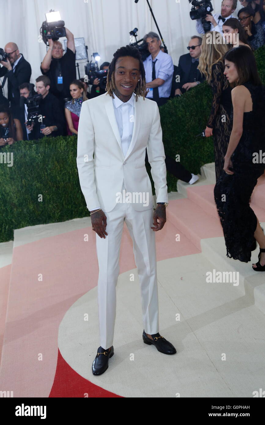 New York City, USA. 2nd May, 2016. Wiz Khalifa attends 'Manus x Machina ...