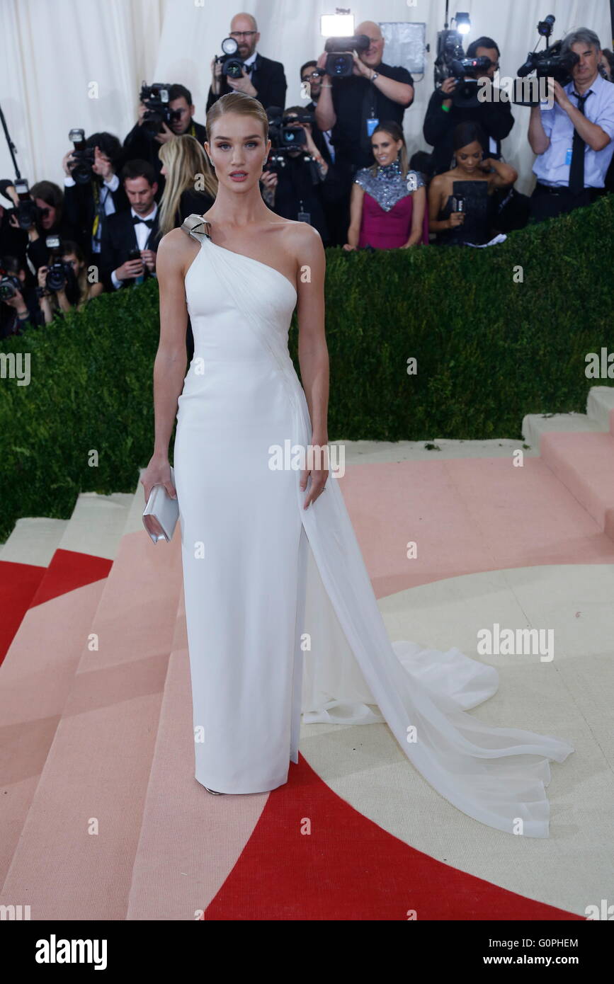 New York City, USA. 2nd May, 2016. Rosie Huntington-Whiteley attends ...