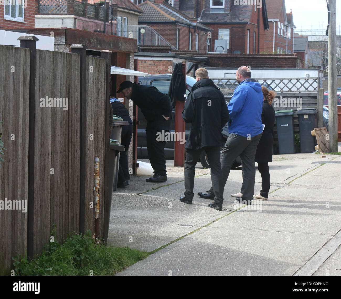 Lee on the Solent, Hampshire, UK. 3rd May, 2016. Police,Fire ...