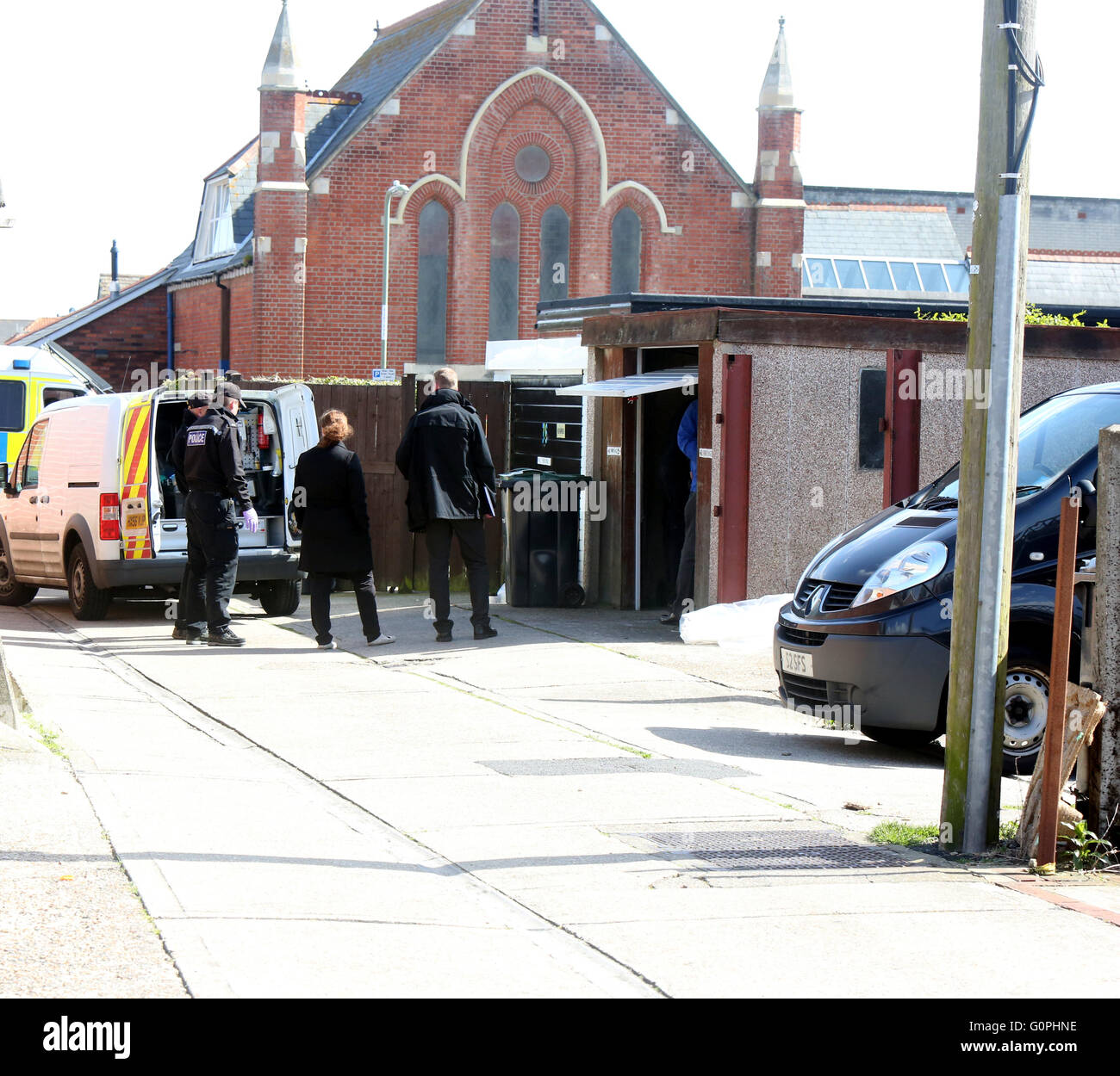 Lee on the Solent, Hampshire, UK. 3rd May, 2016. Police,Fire ...