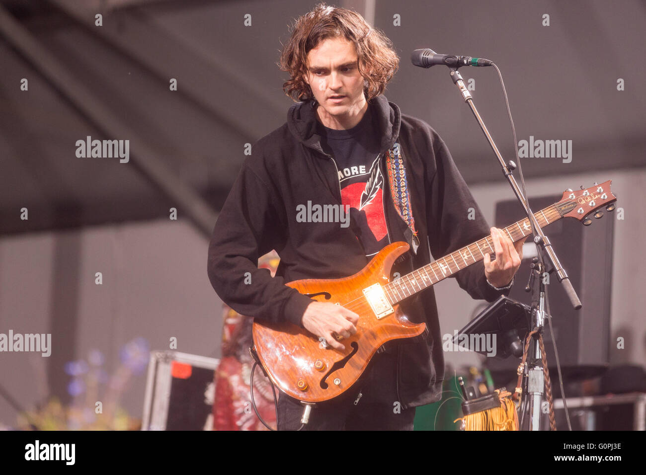 New Orleans, Louisiana, USA. 1st May, 2016. Musician MICAH NELSON of ...