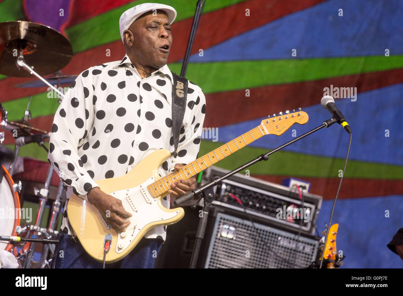 New Orleans, Louisiana, USA. 1st May, 2016. Musician BUDDY GUY performs ...