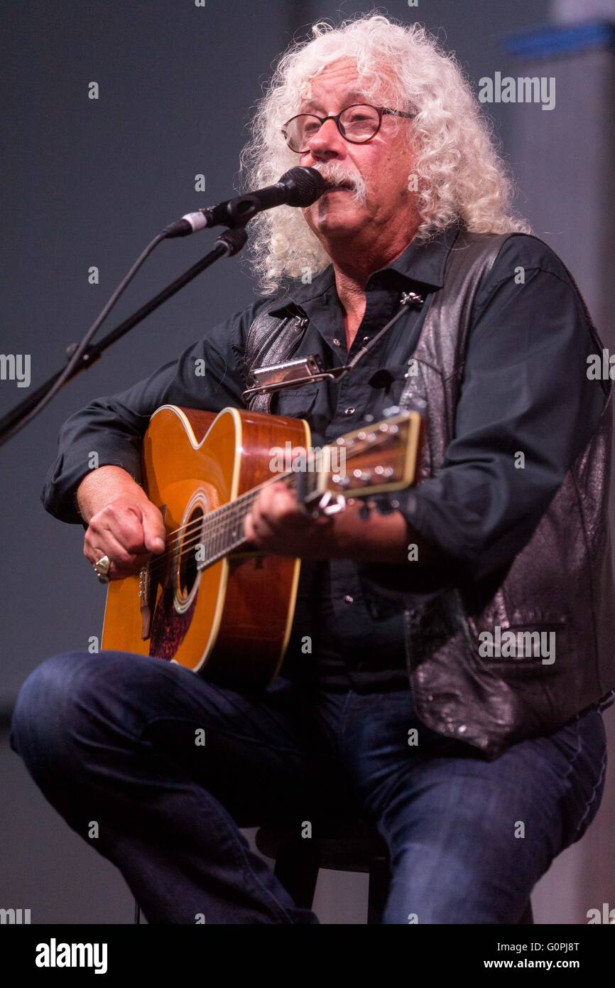 New Orleans, Louisiana, USA. 1st May, 2016. Musician ARLO GUTHRIE ...