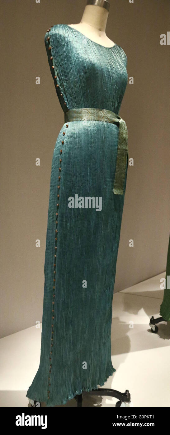New York, New York, USA. 2nd May, 2016. A view of the Mariano Fortuny ...