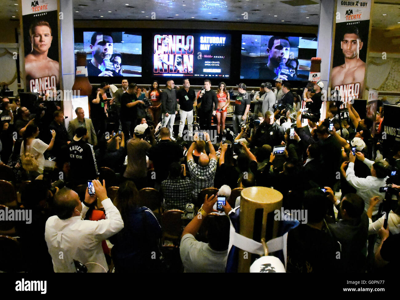 Las Vegas NV, USA. 3rd May, 2016. Mexico's Canelo Alvarez arrives as ...
