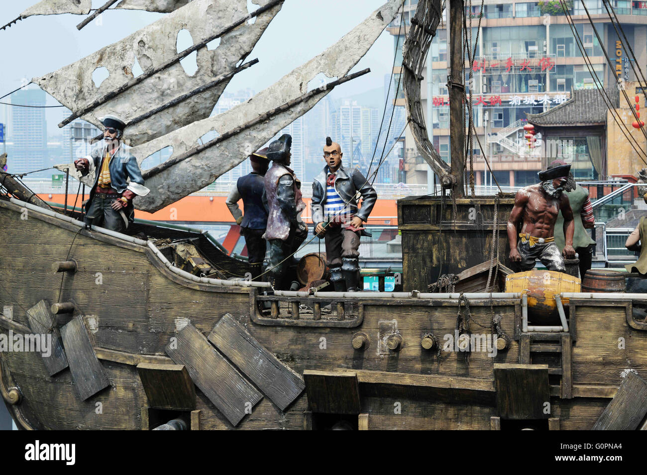 Chon, Chon, CHN. 3rd May, 2016. Chongqing, CHINA - May 3 2016 ...