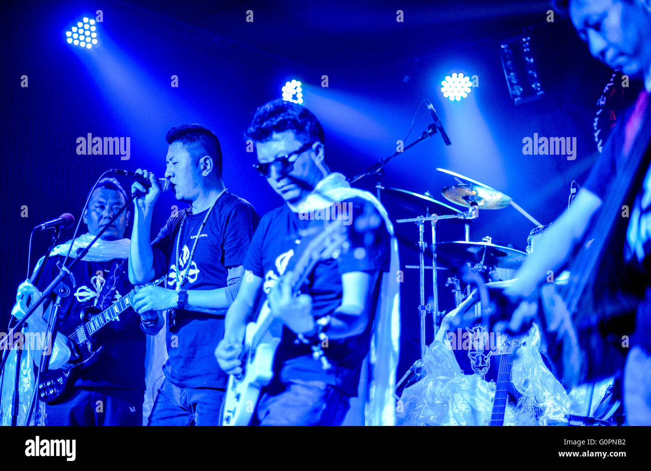 Lhasa, China's Tibet Autonomous Region. 1st May, 2016. Members of the ...