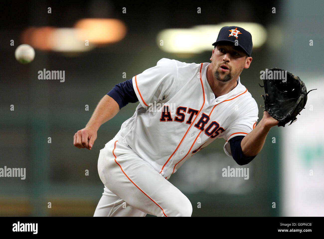 Houston, TX, USA. 03rd May, 2016. Houston Astros relief pitcher Luke ...
