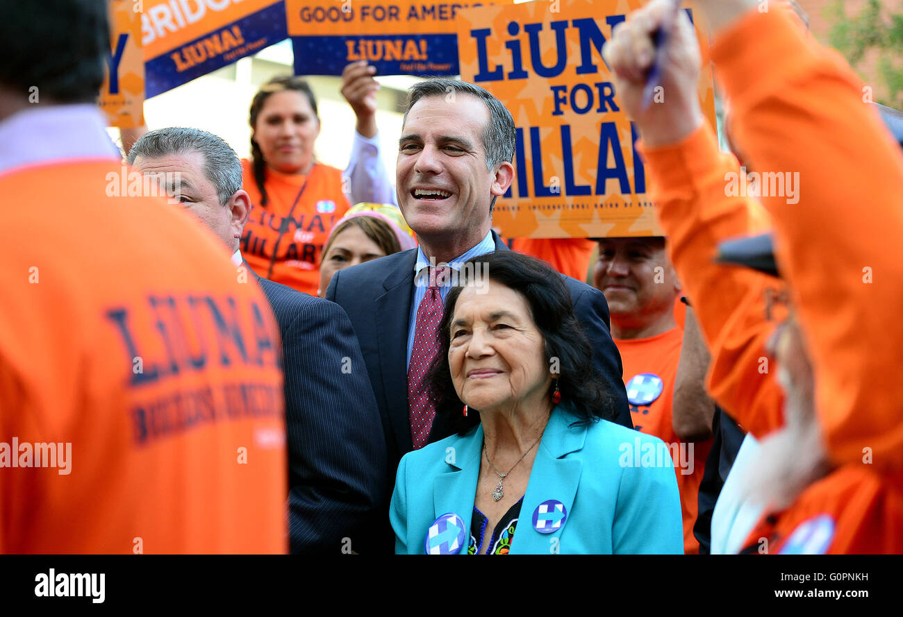 Los Angeles, California, USA. 3rd May, 2016. City of Los Angeles Mayor ...