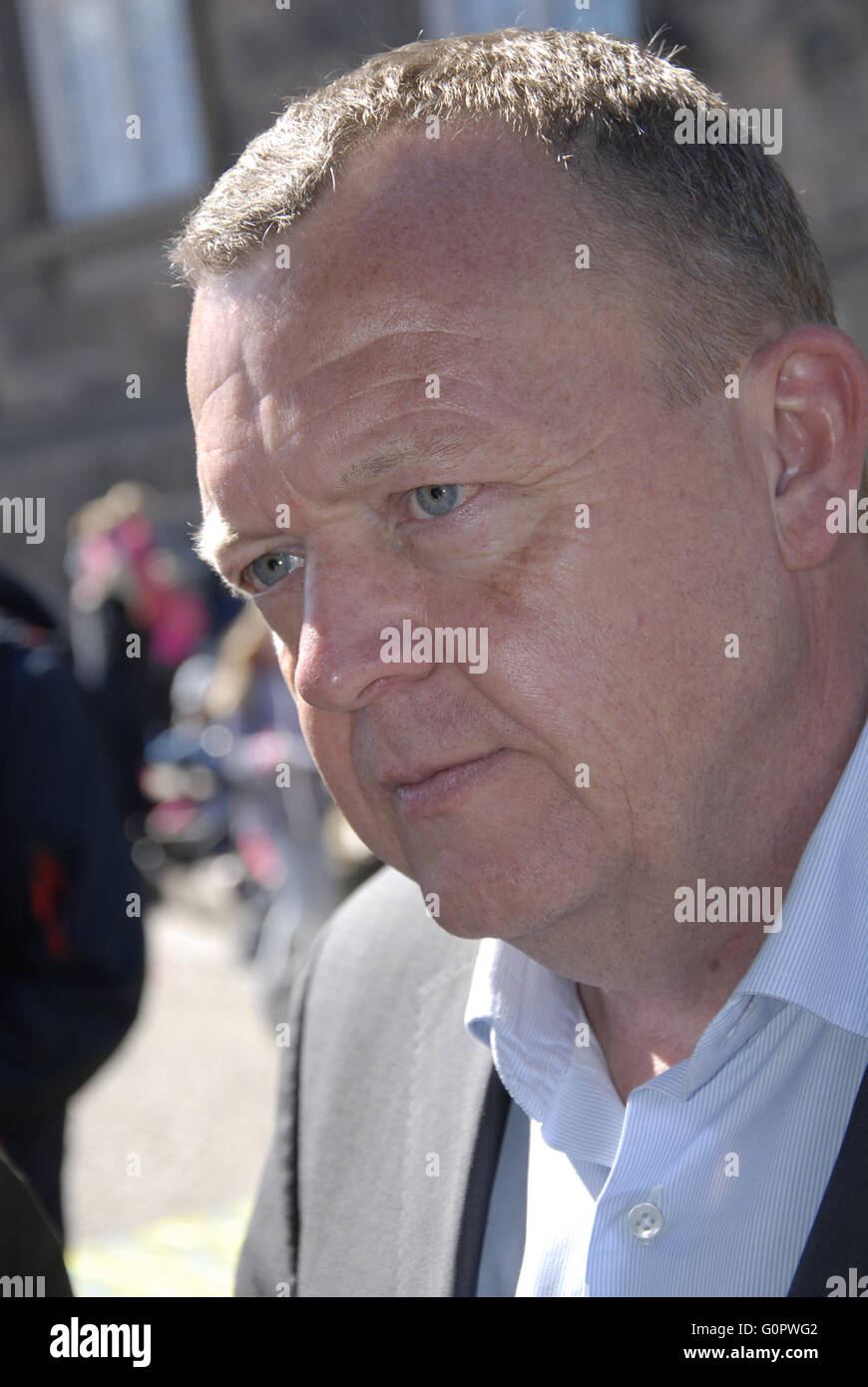 Copenhagen, Denmark. 4th May, 2016. Lars Lokke Rasmussen Danish prime ...