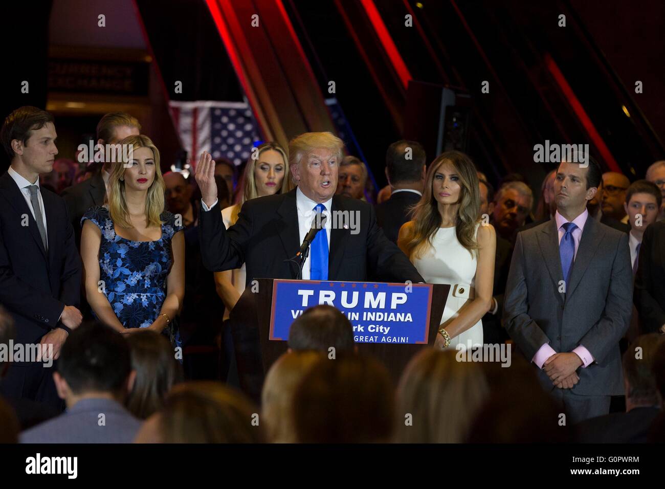 Donald trump jr indiana hi-res stock photography and images - Alamy