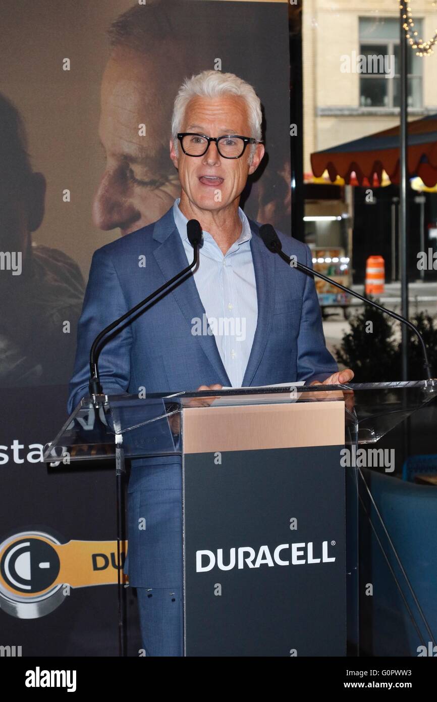 New York, NY, USA. 3rd May, 2016. John Slattery at a public appearance ...
