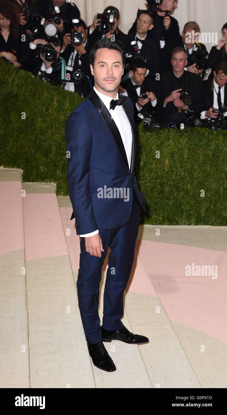 Jack Huston, wearing Alexander McQueen at arrivals for Manus x Machina ...