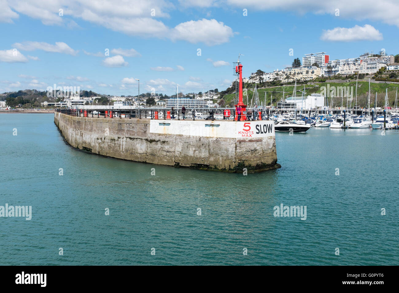 Princess Pier at Torquay Harbour Stock Photo - Alamy