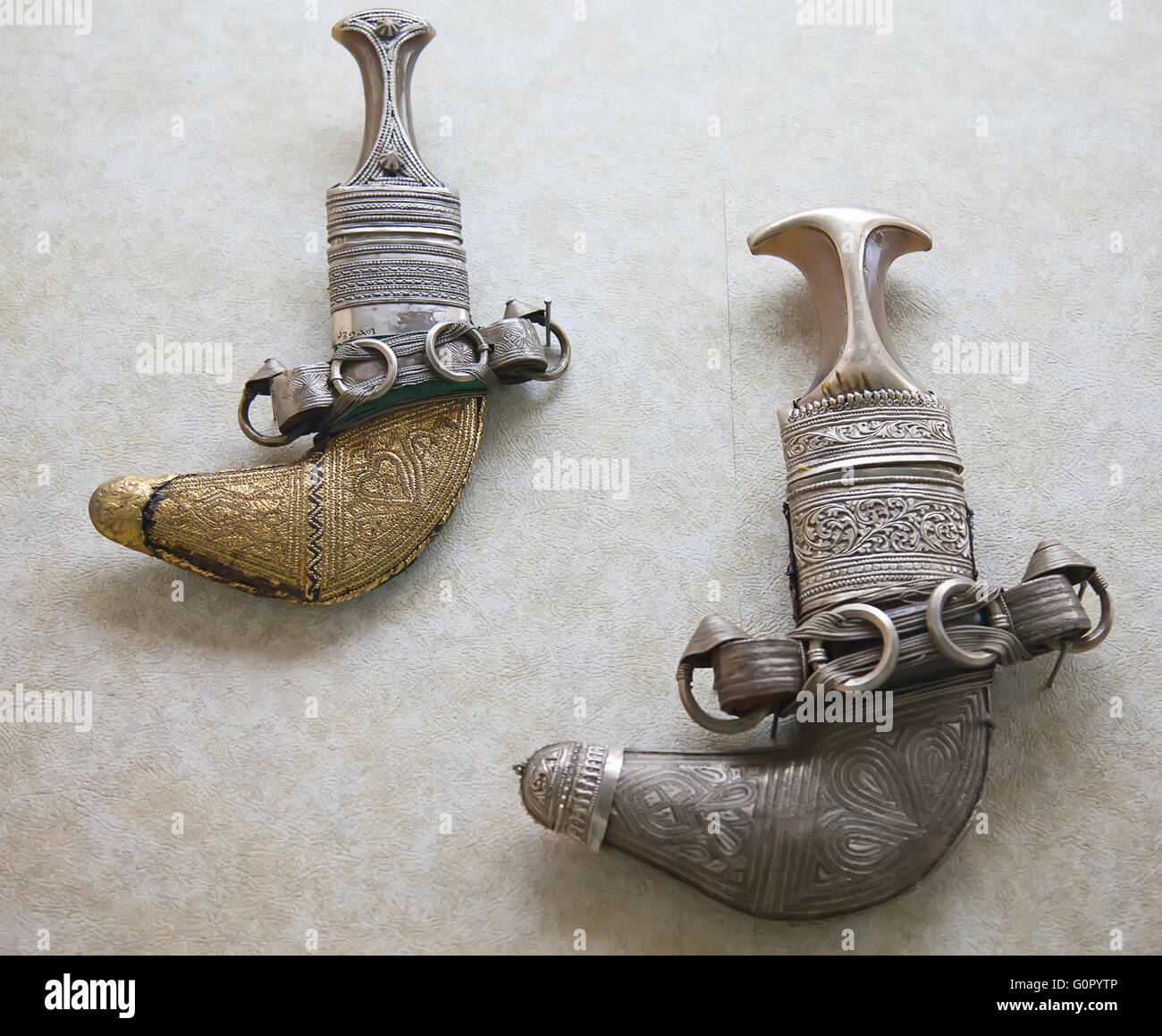 Armory in the Famous Jahili fort in Al Ain oasis, United Arab Emirates ...