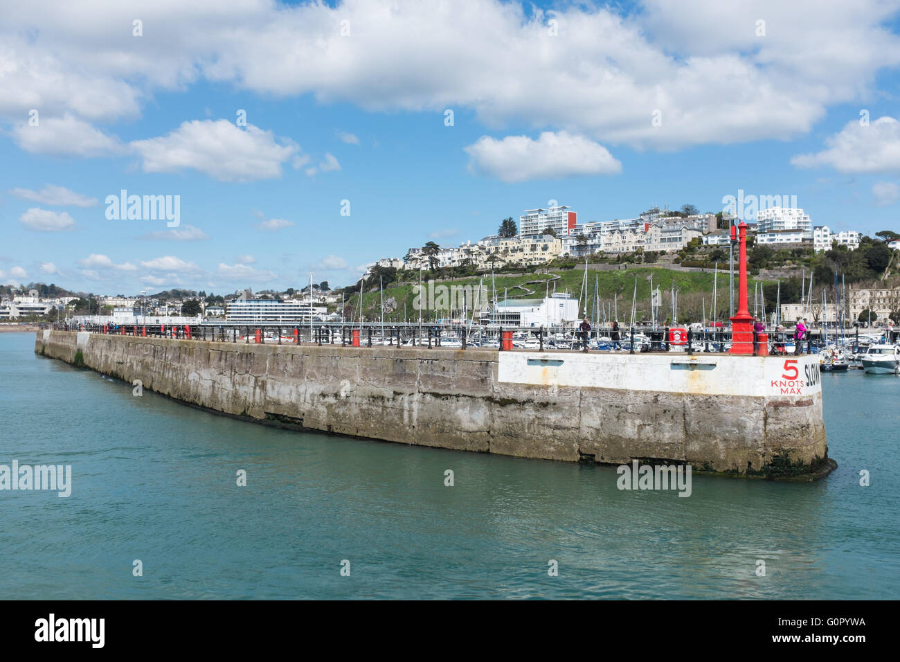 Princess Pier at Torquay Harbour Stock Photo - Alamy