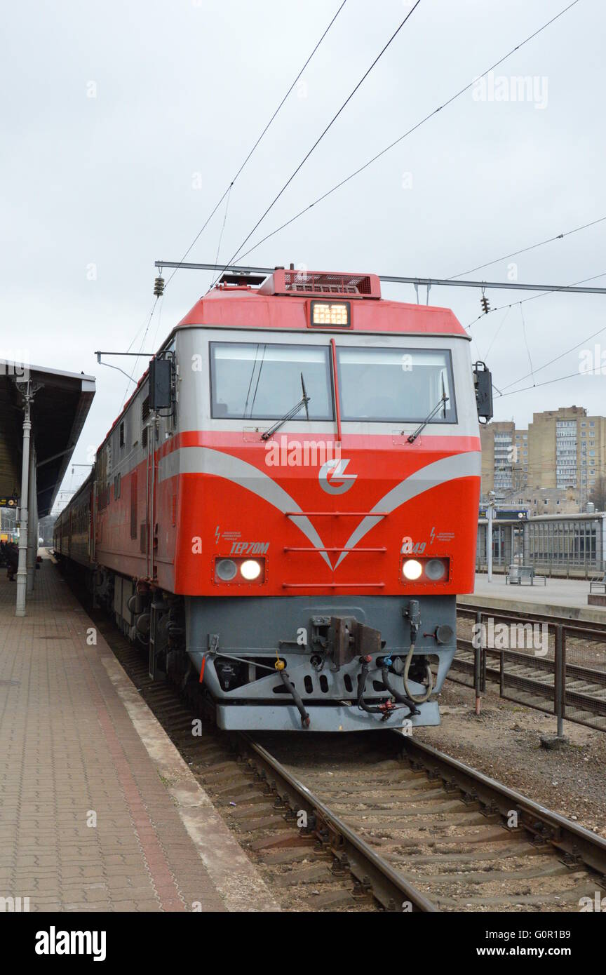 Vilnius train station hi-res stock photography and images - Alamy