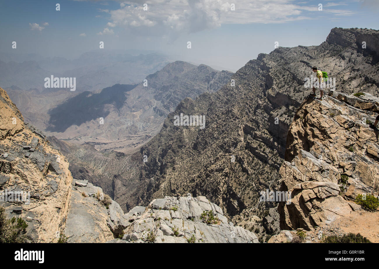JABAL SHAMS, OMAN - CIRCA AUGUST 2015 Stock Photo - Alamy